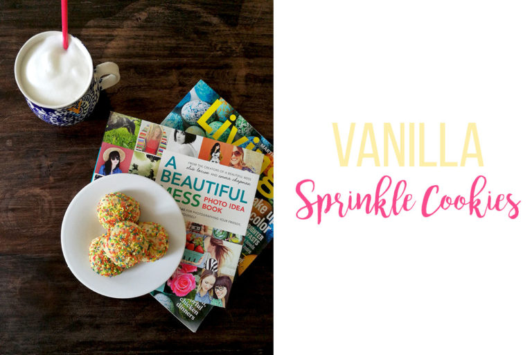 Vanilla Sprinkle Cookies - Bowsessed™