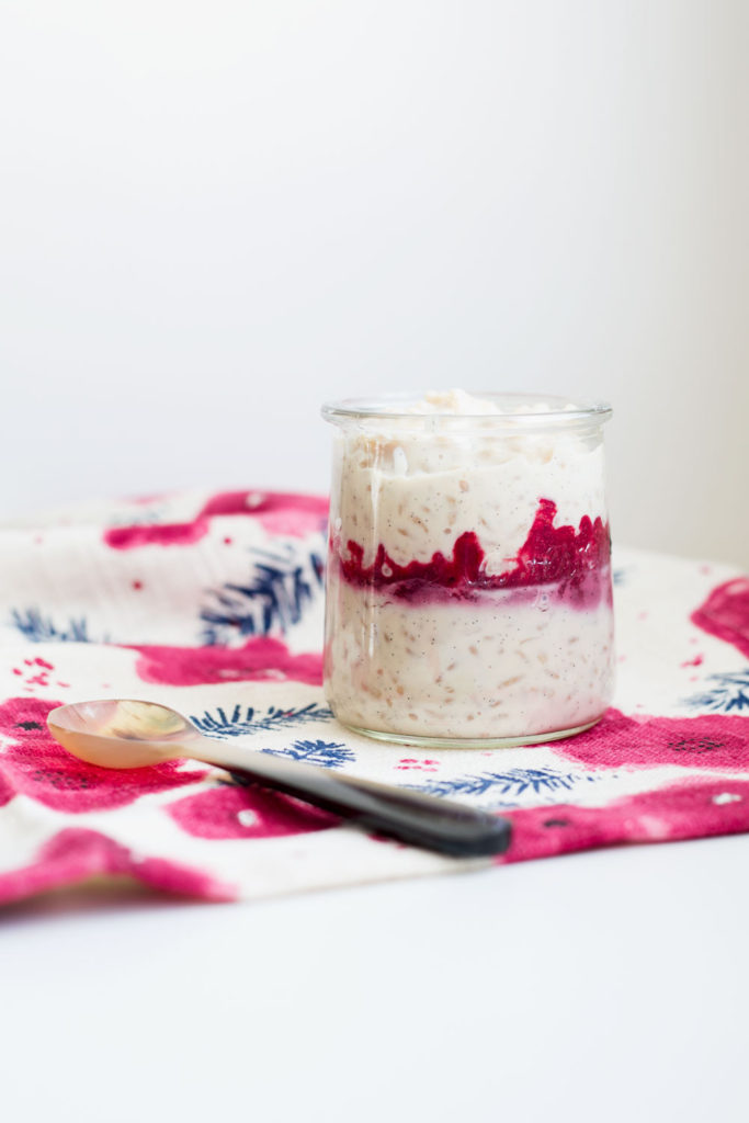 Vanilla Rice Pudding with Raspberry Sauce - Bowsessed™